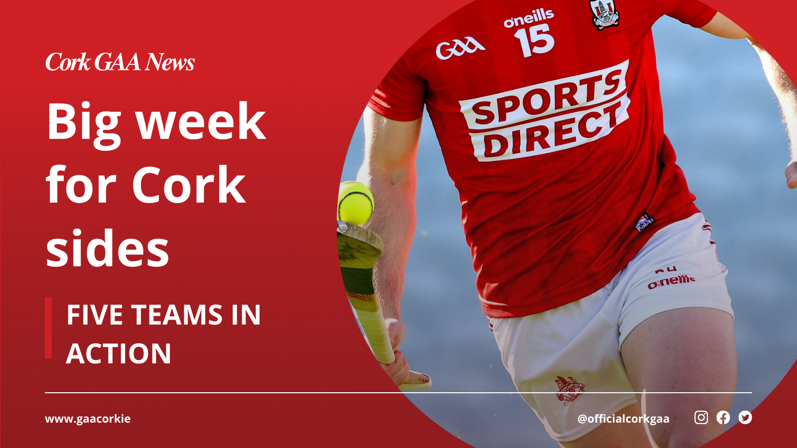 Super week for Cork GAA teams with five teams in action. – Cork GAA