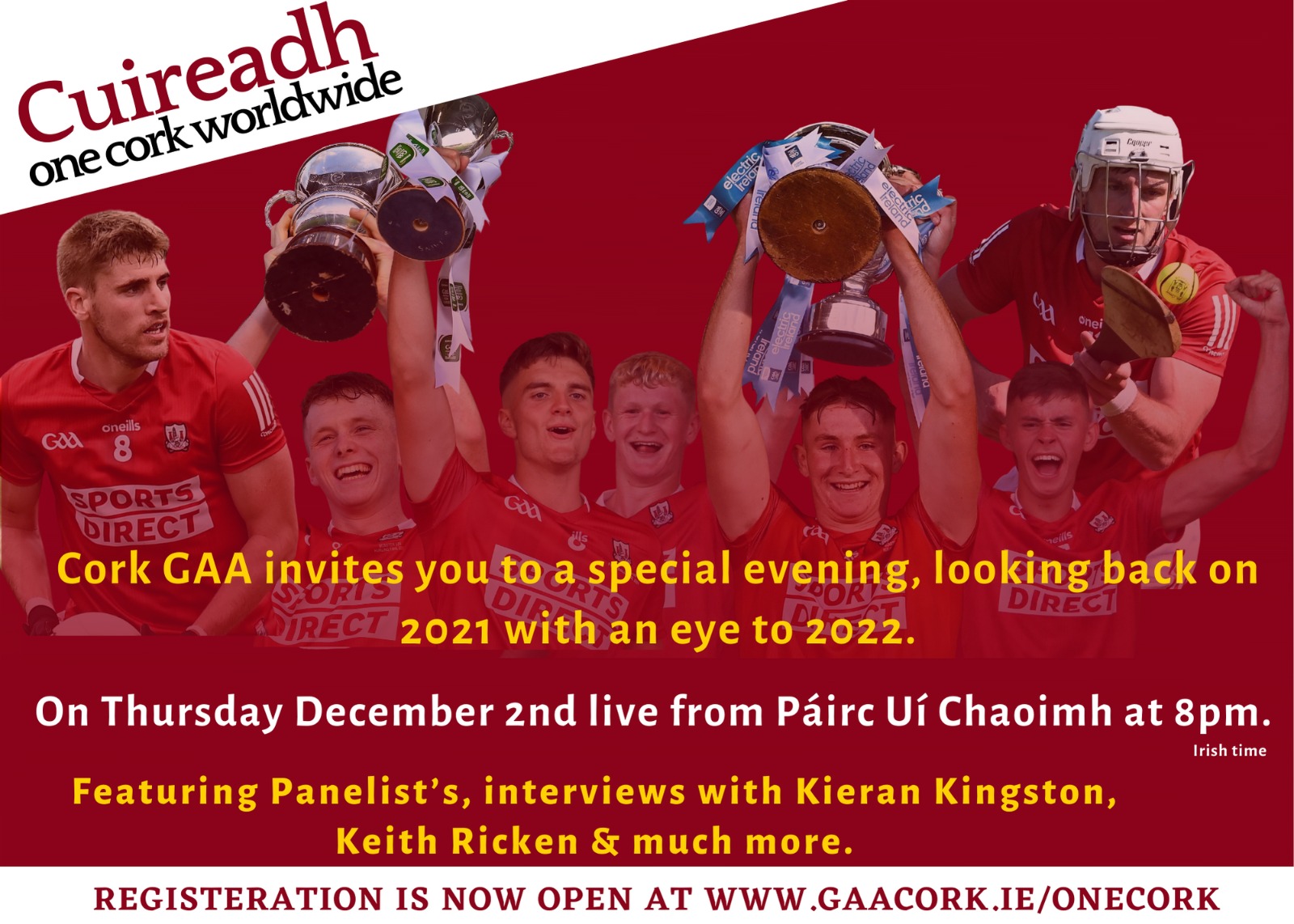 Launch of One Cork Worldwide – Cork GAA