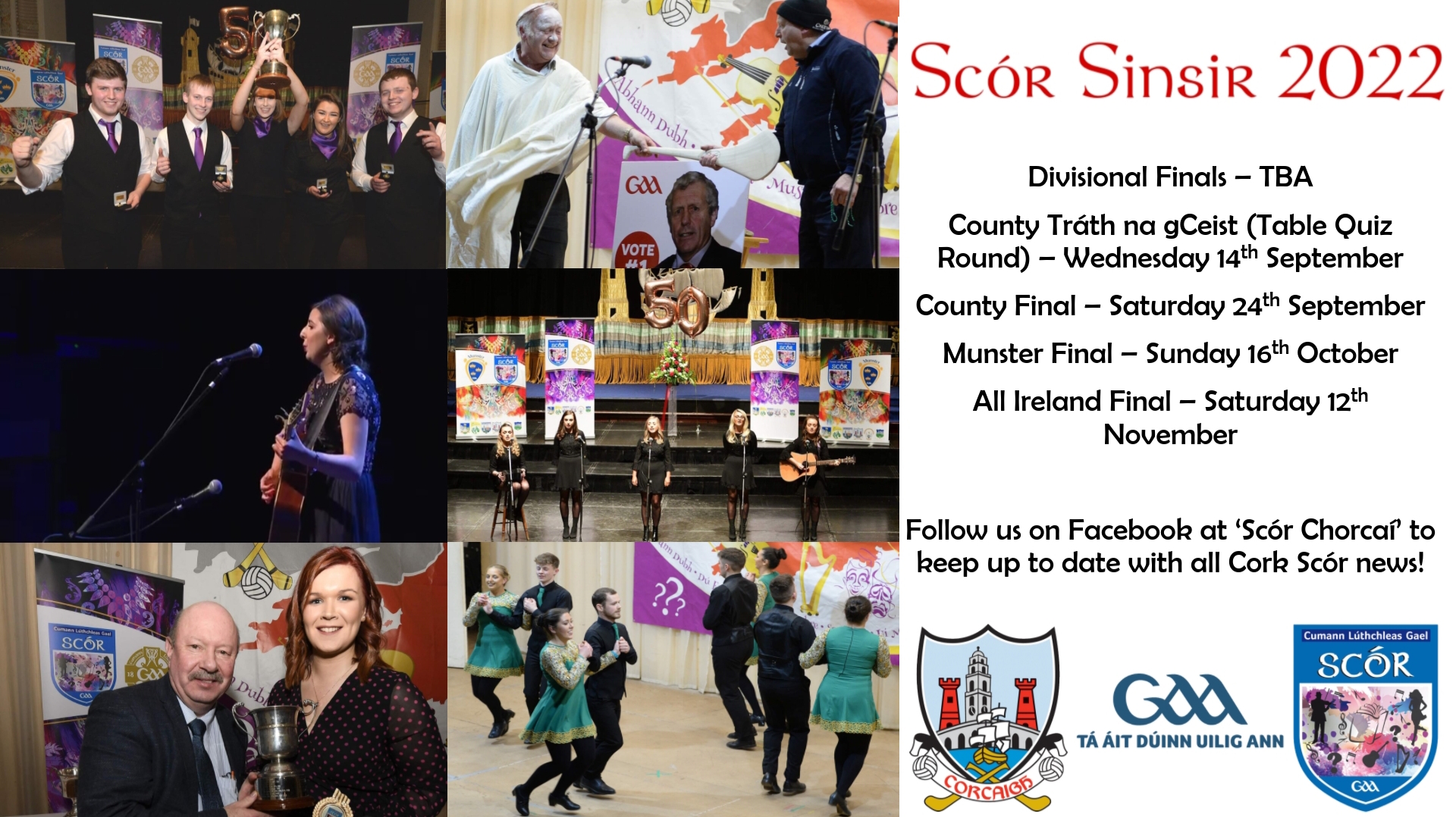 Scór Sinsir 2022 – Cork GAA