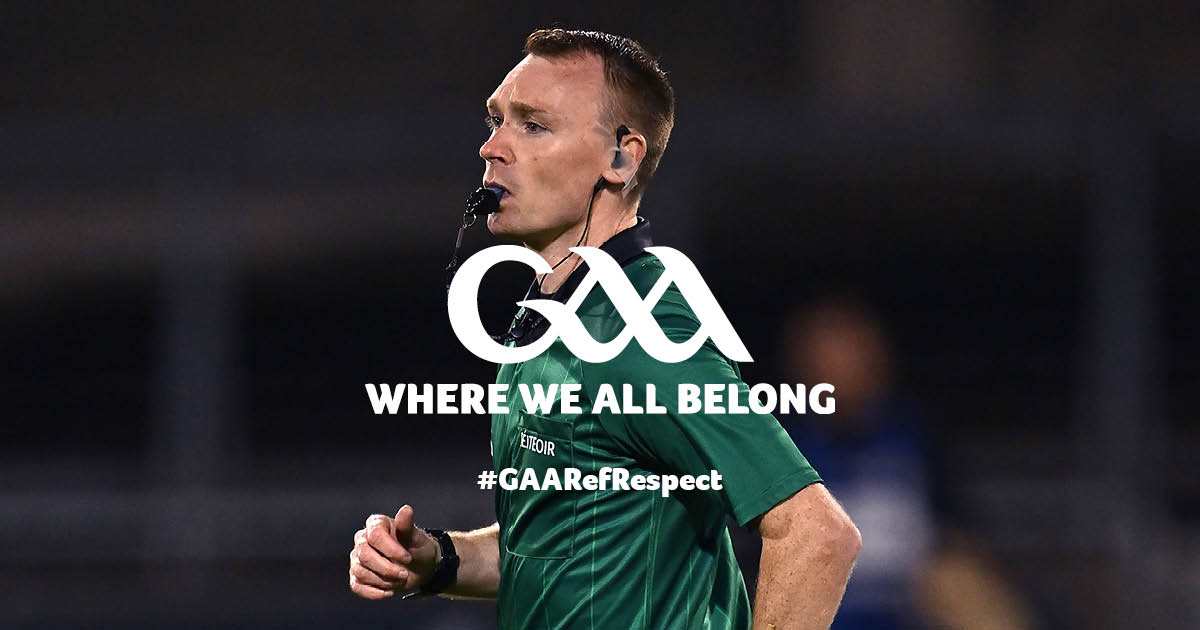 Respect the Referee Day - Cork GAA