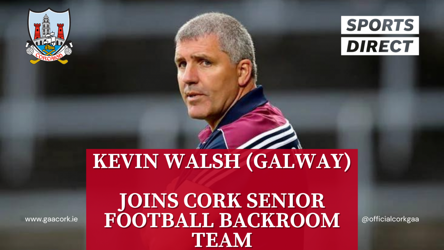 Cork Senior Football Backroom team update – Cork GAA