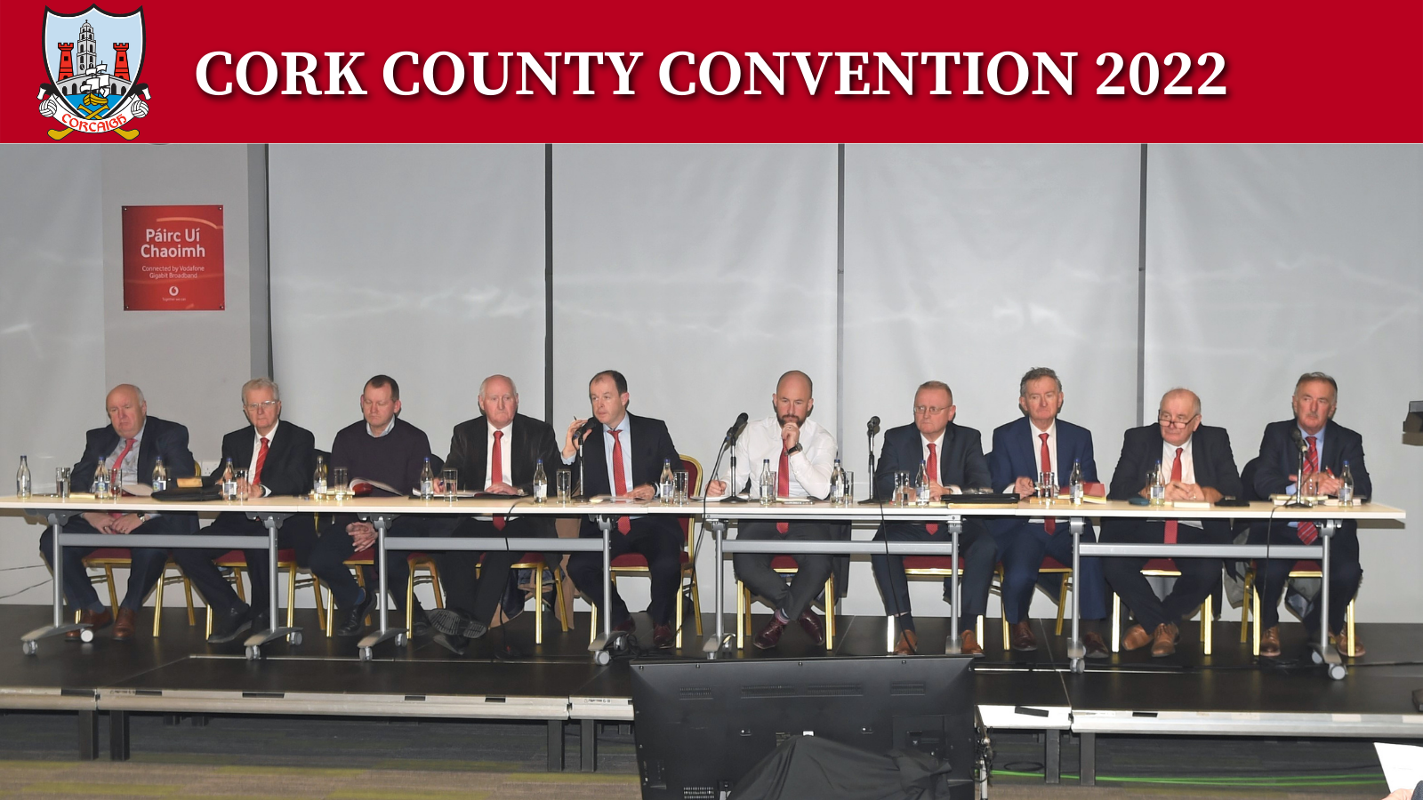 Cork County Board Convention 2022 in Pairc Ui Chaoimh - Cork GAA