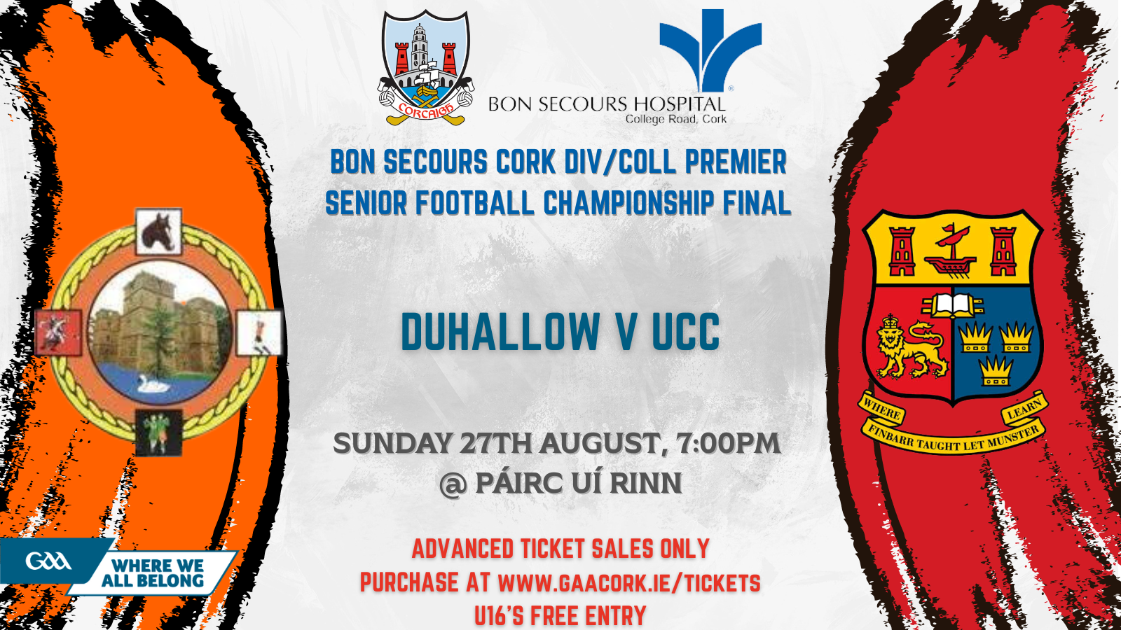 Bon Secours Divisions/Colleges Premier Senior Football Championship ...