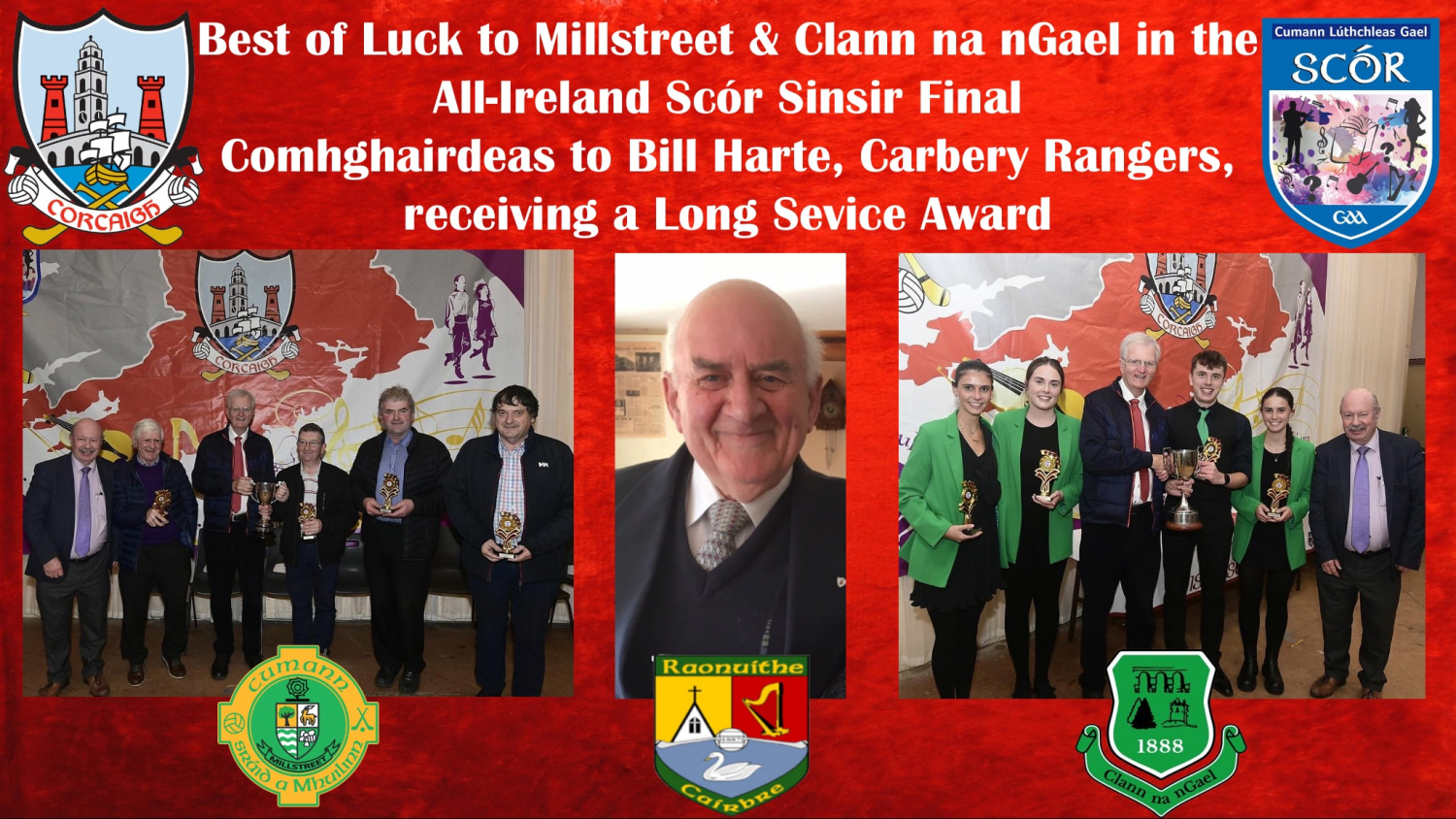 All Ireland Scór Sinsir Finals in Killarney – Cork GAA