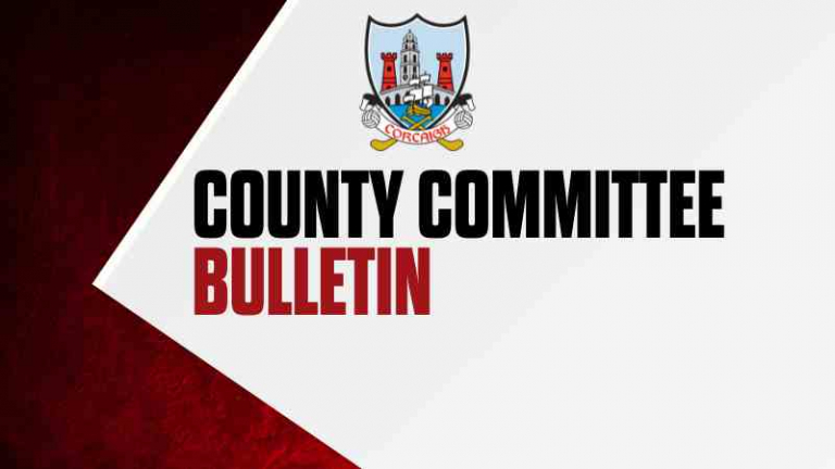 Management Committee Bulletin 12th Jan – Cork GAA