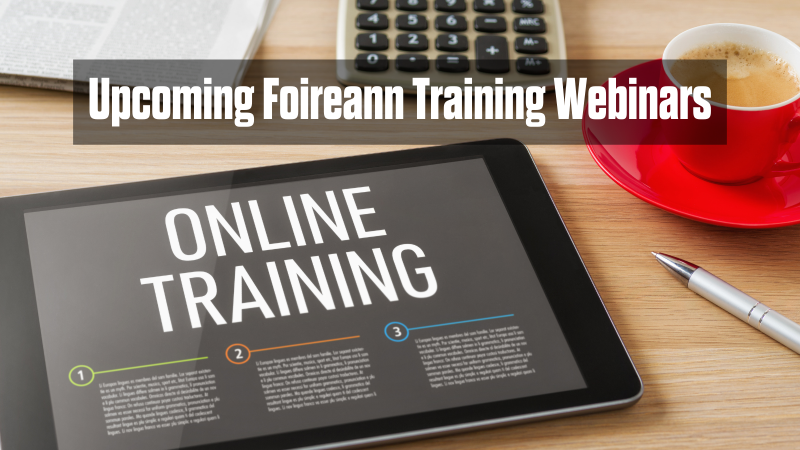 Upcoming Foireann Training Webinars – Cork GAA
