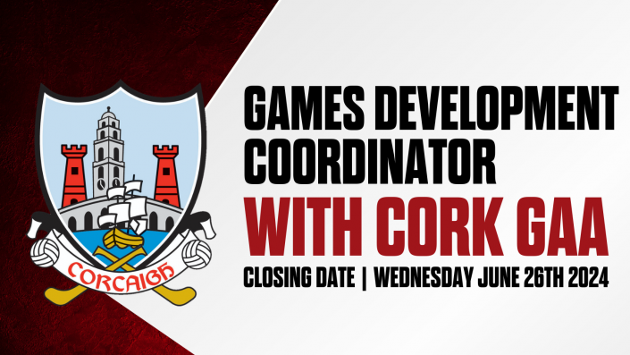 Games Development Coordinator Job with Cork GAA – Cork GAA