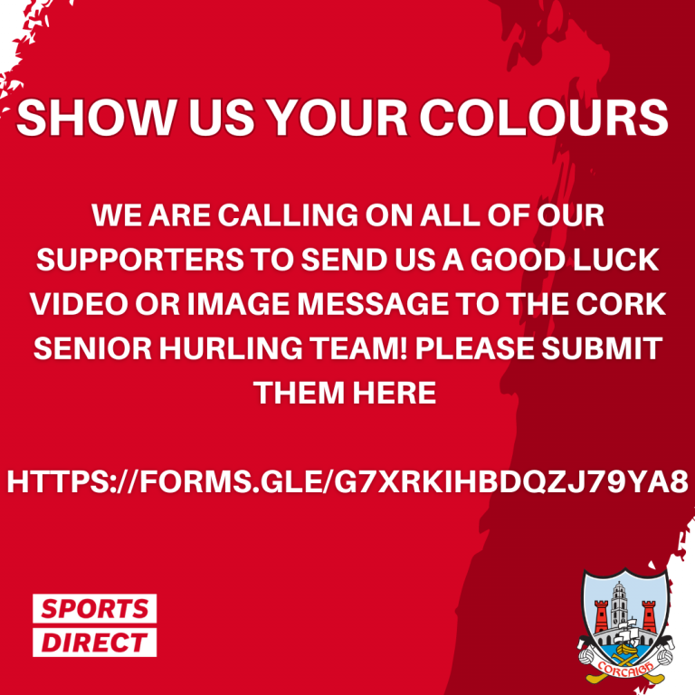 Show us your colours! – Cork GAA