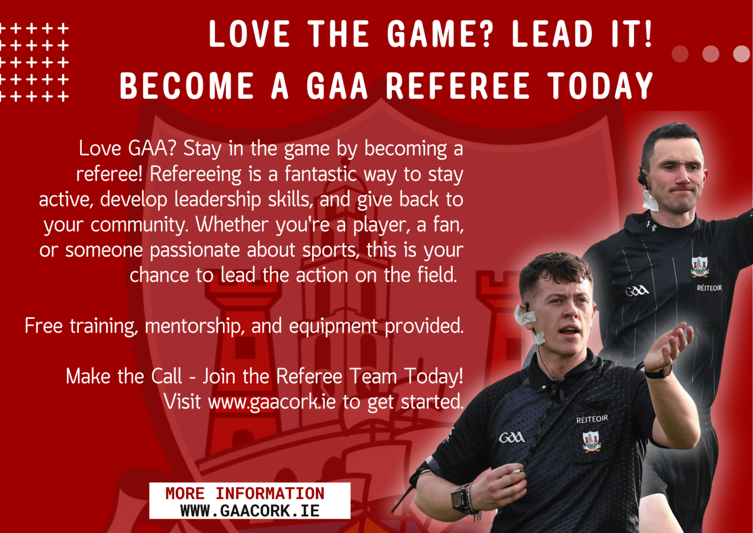 Join the Referee Team – Cork GAA