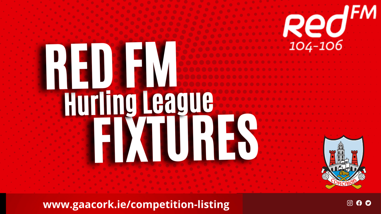Red FM Hurling League Fixtures – Cork GAA