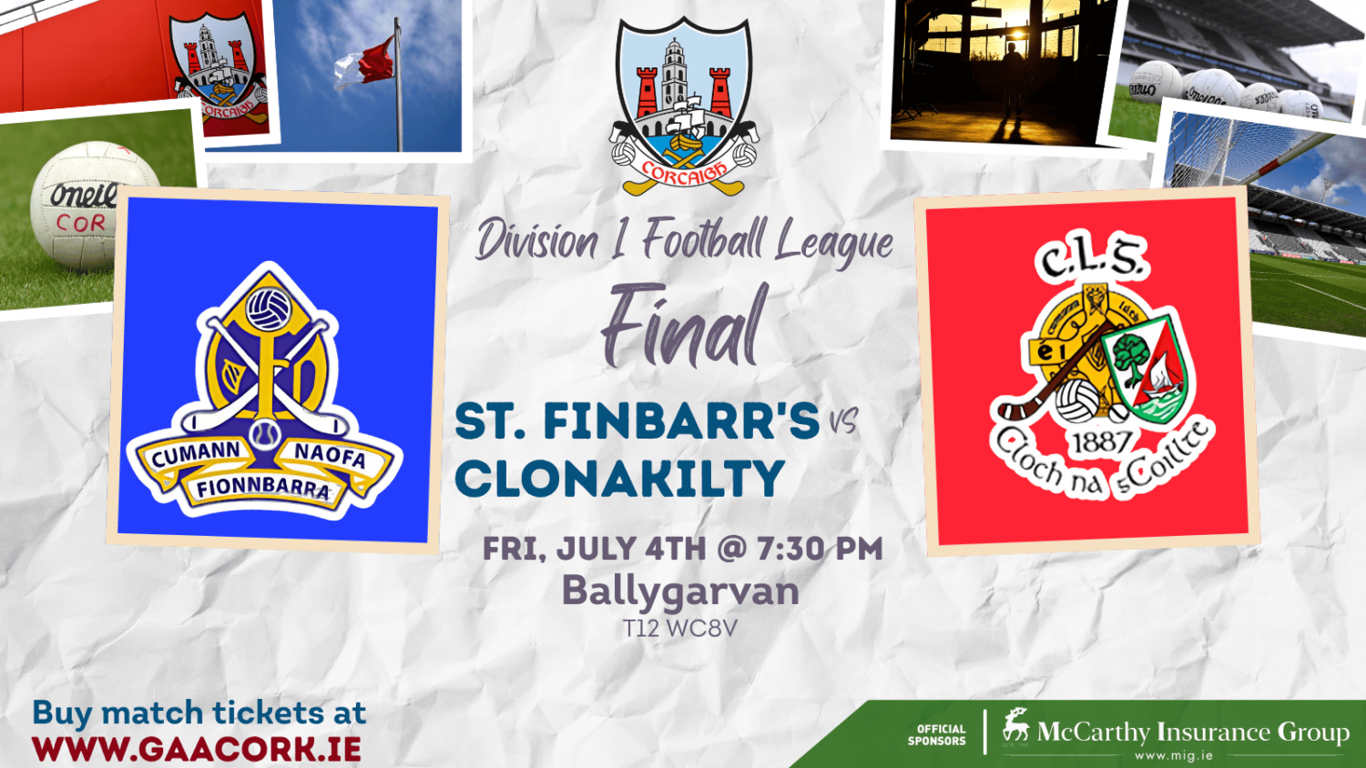 Division 1 Football League Final – Cork GAA