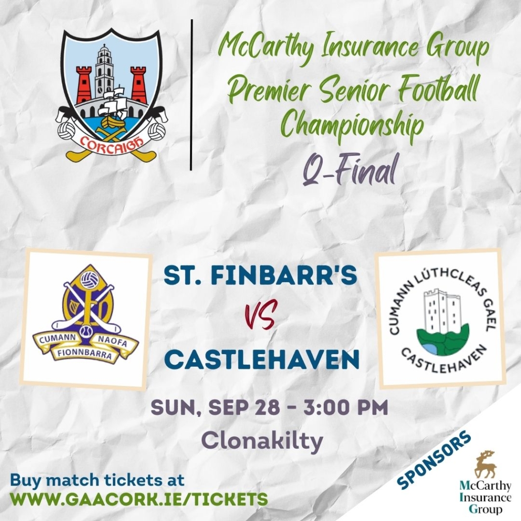 Events for 1st March 2026 – Cork GAA