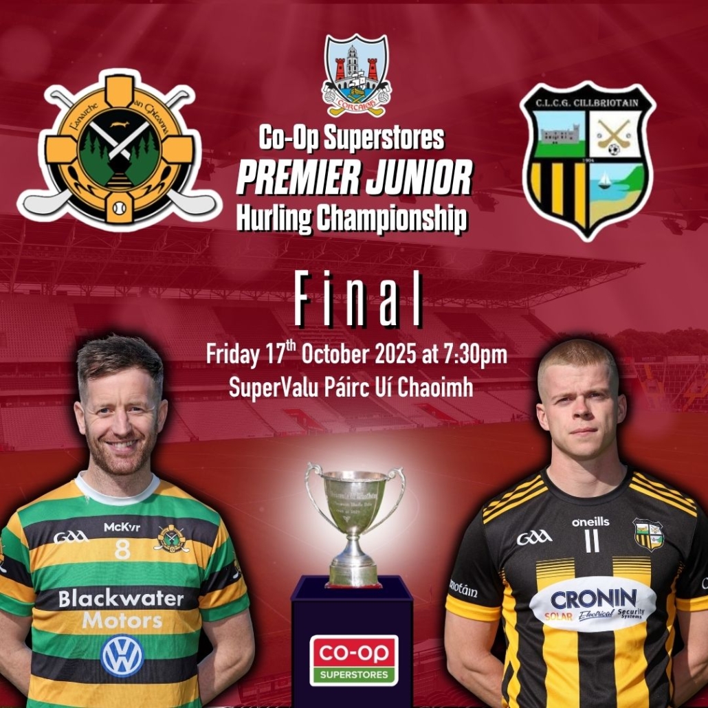 Co-Op Superstores Premier Junior Hurling Championship Final – Cork GAA