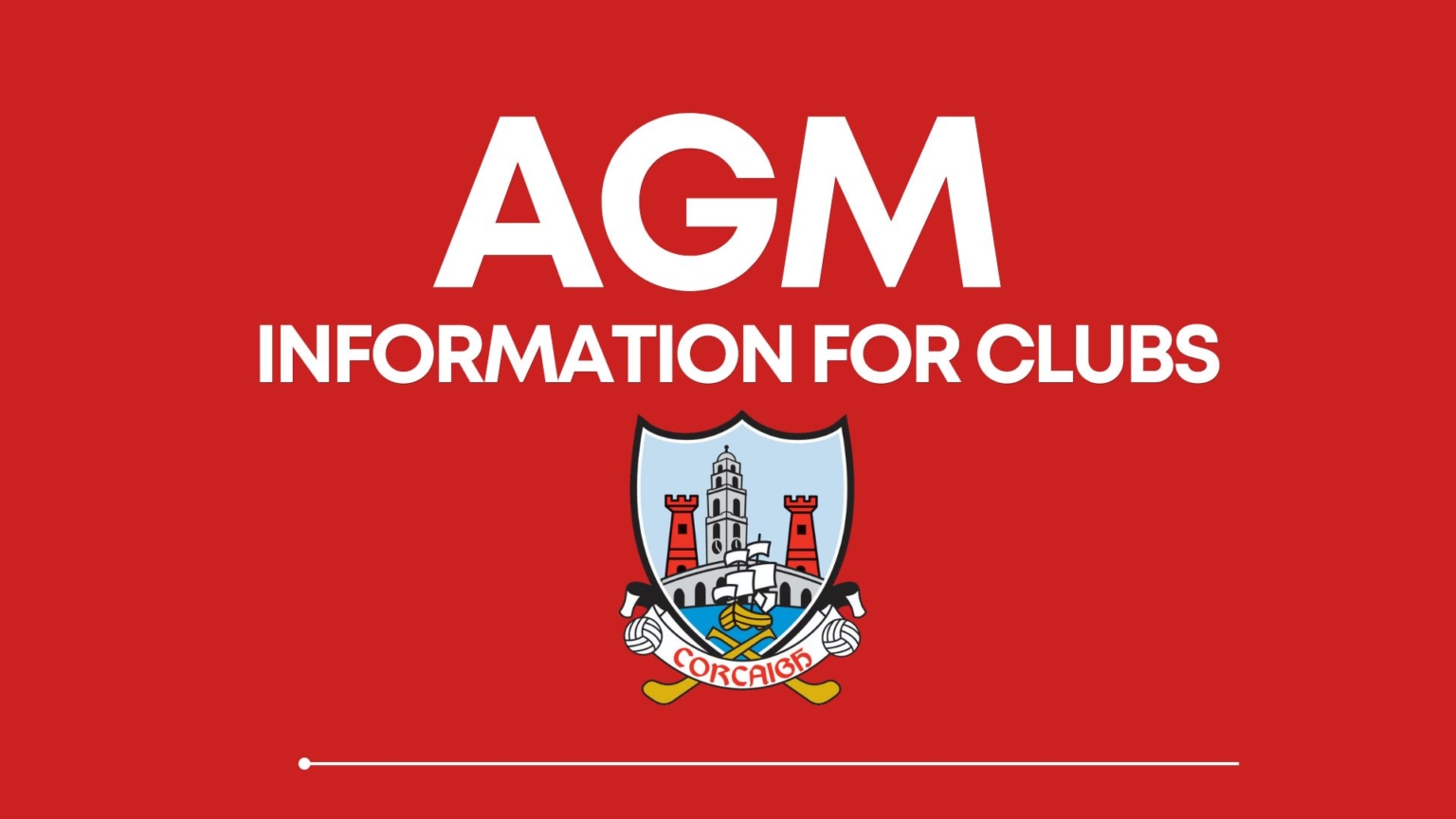 AGM Season Is Underway – Cork GAA