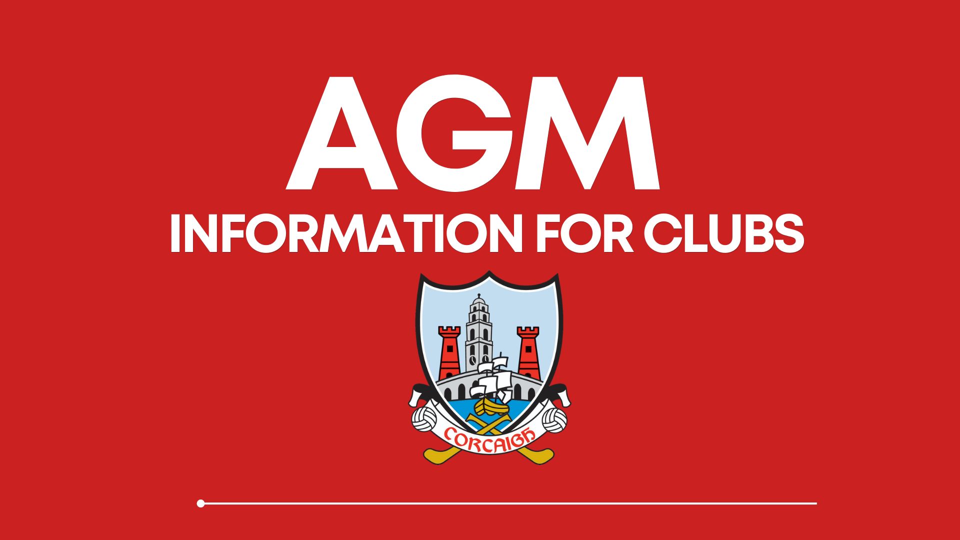 AGM Season Is Underway – Cork GAA