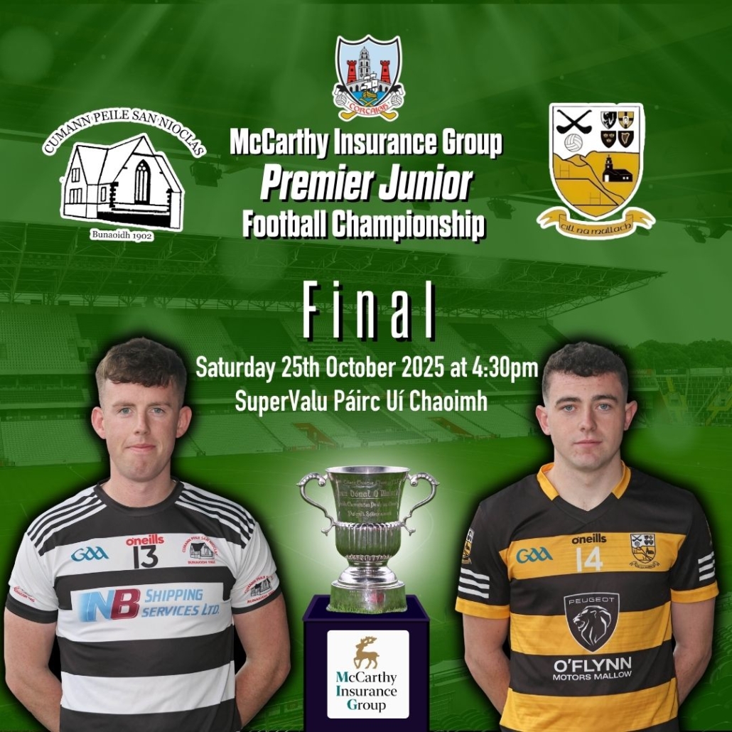 McCarthy Insurance Group Premier JFC Final: Buttevant vs St Nicks ...
