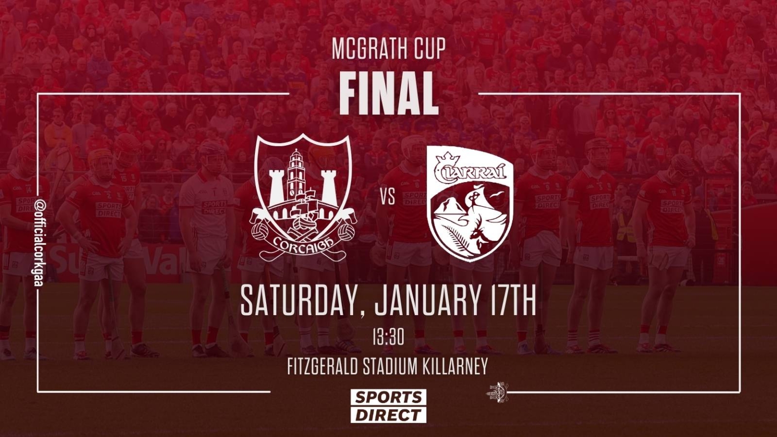 The Cork Senior Football team to play Kerry in the McGrath Cup Final ...